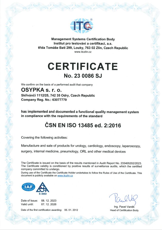 Medical Device Technology - OSYPKA